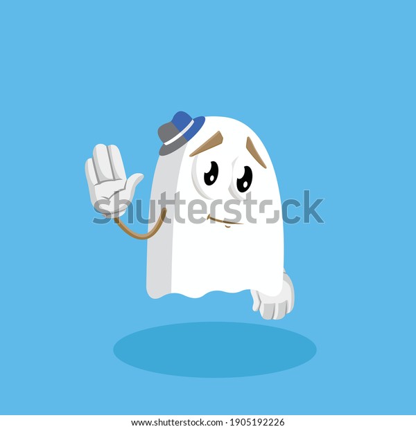 Illustration Vector Graphic Goodbye Poses Perfect Stock Vector (Royalty ...