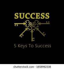 Illustration Vector Graphic Key Logo Stock Vector (Royalty Free ...