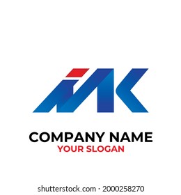 Illustration Vector Graphic Letter Imk Logo Stock Vector (Royalty Free ...