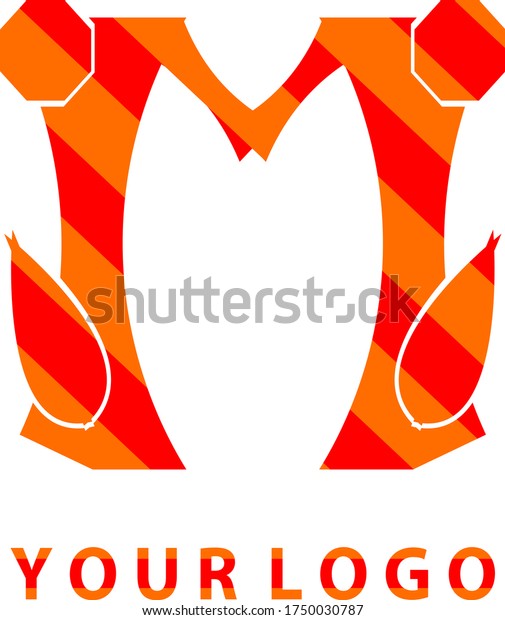 Illustration Vector Graphic Letter M Logo Stock Vector (Royalty Free ...