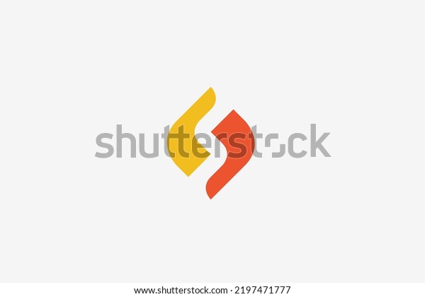 Illustration Vector Graphic Letter S Geometric Stock Vector (Royalty ...