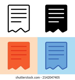Illustration Vector Graphic List Icon Perfect Stock Vector (Royalty ...
