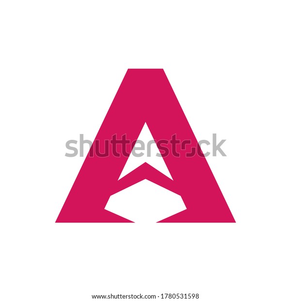 Illustration Vector Graphic Logo Letter Simple Stock Vector (Royalty ...