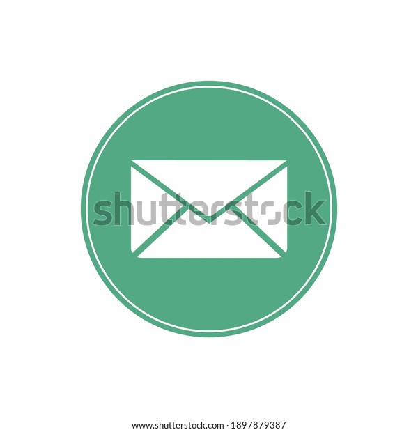 Illustration Vector Graphic Mail Icon Concept: เวกเตอร์สต็อก (ปลอดค่า ...