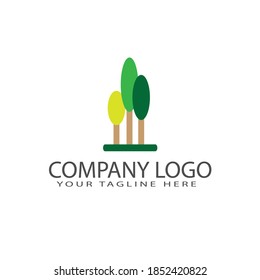Illustration Vector Graphic Nature Logo Design Stock Vector (Royalty ...
