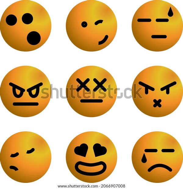 Illustration Vector Graphic New Emoticon Perfect Stock Vector (Royalty ...