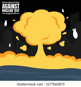 Illustration Vector Graphic Nuclear Explosion Featuring Stock Vector ...