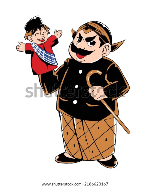 Illustration Vector Graphic Old Man Dressed: เวกเตอร์สต็อก (ปลอดค่า ...