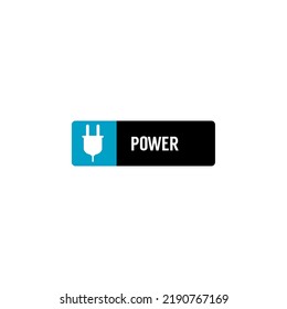 Illustration Vector Graphic Power Icon Stock Vector (Royalty Free ...