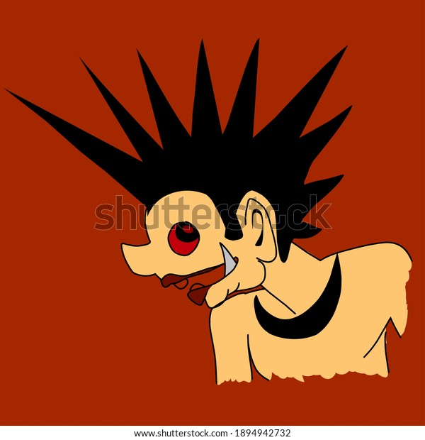 Illustration Vector Graphic Punk Rock Puppets Stock Vector (Royalty ...