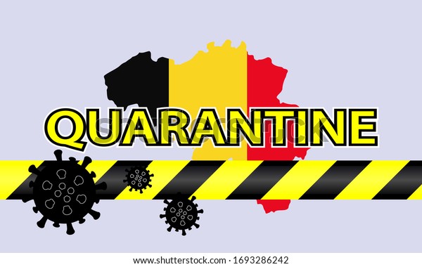 Illustration Vector Graphic Quarantine Tape Isolated Stock Vector ...