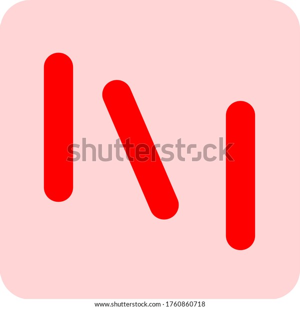 Illustration Vector Graphic Red Color Shape Stock Vector (Royalty Free ...