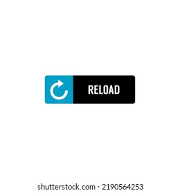 Illustration Vector Graphic Reload Icon Reload Stock Vector (Royalty ...