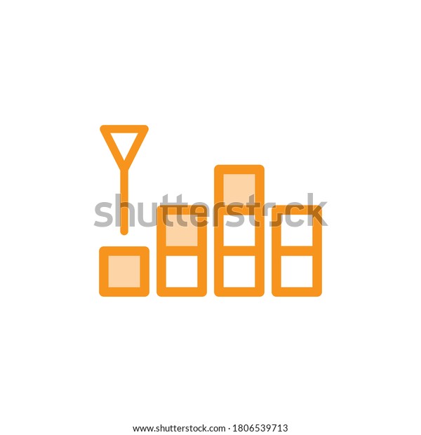 Illustration Vector Graphic Signal Bar Icon Stock Vector (Royalty Free ...