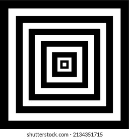 Illustration Vector Graphic Square Spiral Background Stock Vector ...