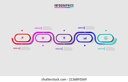 Illustration Vector Graphic Timeline Info Graphic Stock Vector (Royalty ...