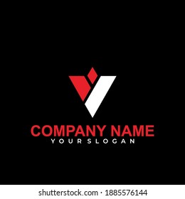 Illustration Vector Graphic V Letter Logo Stock Vector (Royalty Free ...