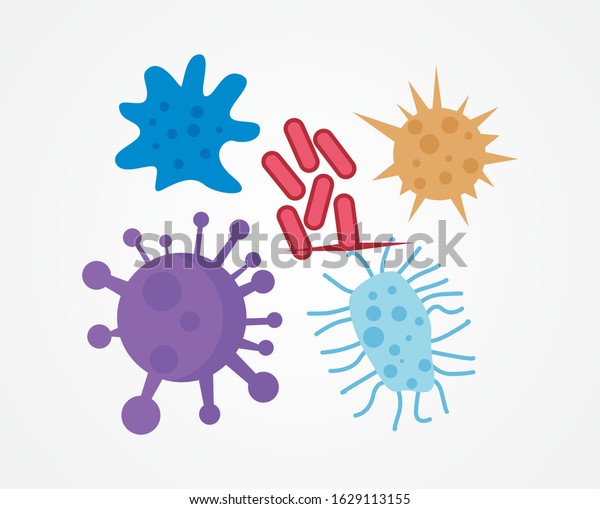 Illustration Vector Graphic Virus Stock Vector (Royalty Free ...