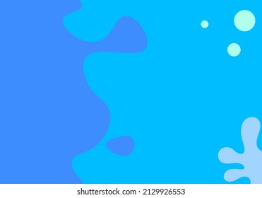 Illustration Vector Graphic Water Theme Banner Stock Vector (Royalty ...