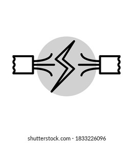 Illustration Vector Graphic Wired Icon Stock Vector (Royalty Free ...
