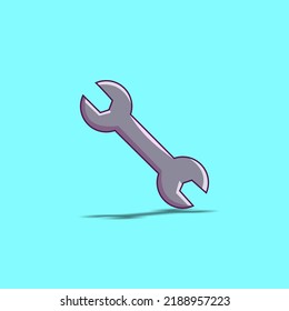 Illustration Vector Graphic Wrench Cartoon Icon Stock Vector (Royalty ...