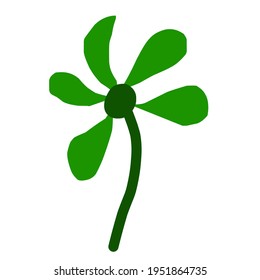 Illustration Vector Green Plant Stock Vector (Royalty Free) 1951864735 ...