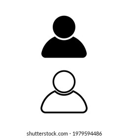 Illustration Vector Icon People Perfect Ui Stock Vector (Royalty Free ...