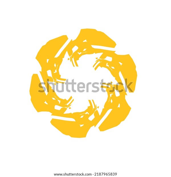 Illustration Vector Icons Round Logos Suitable Stock Vector (Royalty ...