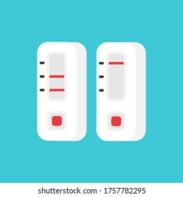 Illustration Vector Rapid Diagnostic Test Tool Stock Vector (Royalty ...