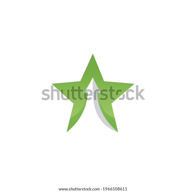 Illustration Vector Star Anchor Logo Icon Stock Vector (Royalty Free ...