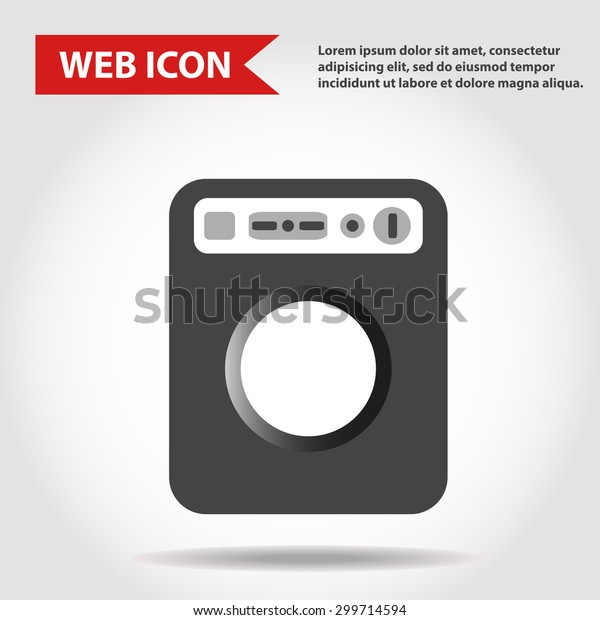 Illustration Washer Washing Machine Vector Stock Vector (Royalty Free ...