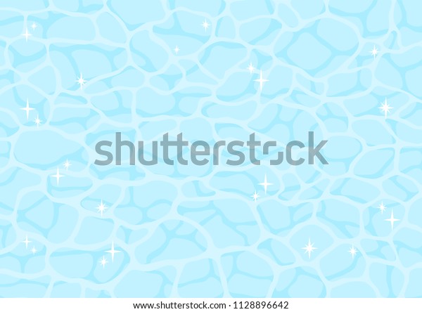 Illustration Water Surface Stock Vector (Royalty Free) 1128896642 ...