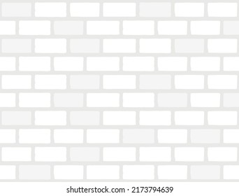 Illustration White Brick Background Stock Vector (Royalty Free ...