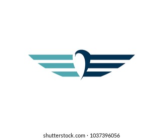Illustration Wings Team Stock Vector (Royalty Free) 1037396056 ...