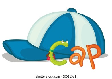 Illustration Word Cap Stock Vector (Royalty Free) 30021361 | Shutterstock