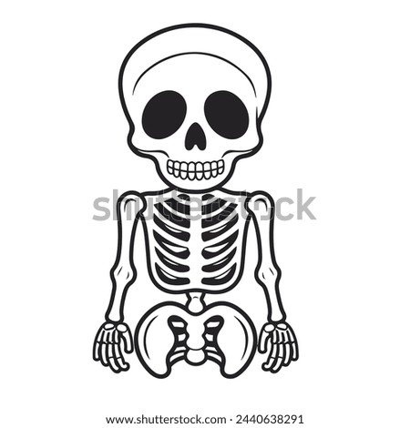 Cartoon Skeleton Clipart | Free download on ClipArtMag