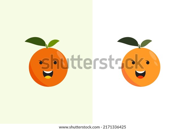 Illustrator Orange Cartoon Vector Funny Cartoon Stock Vector (Royalty ...