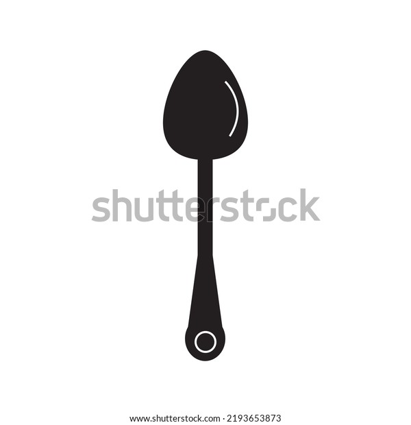 Illustrator Spoon Icon Vector Hd Stock Vector (Royalty Free) 2193653873 ...