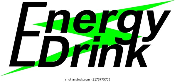 Ilustration Vector Graphic Energy Drink Product Stock Vector (Royalty ...