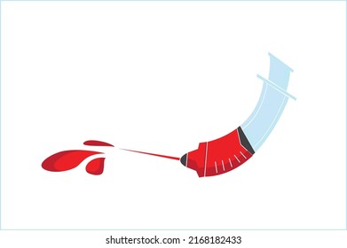 Ilustration Vector Graphic Injection Desain Stock Vector (Royalty Free ...