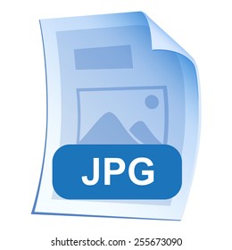 Image File Format File Extension Jpg Stock Vector (Royalty Free ...