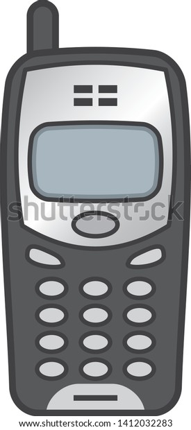 Image Illustration Phs Mobile Phone Stock Vector (Royalty Free ...