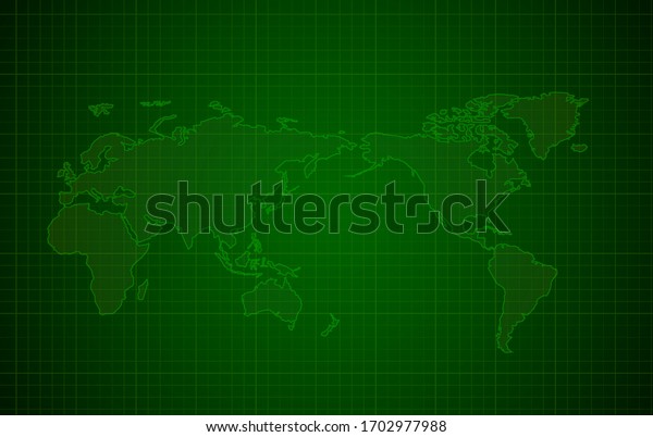 Image Outline World Map Colorful Background Stock Vector (Royalty Free ...