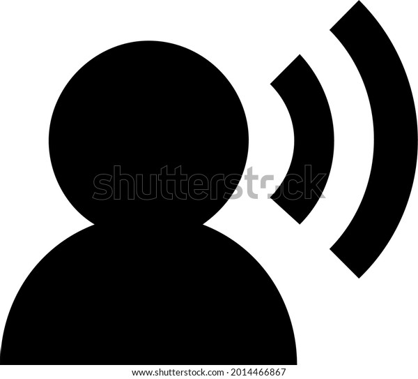 Image People Talking Symbol Stock Vector (Royalty Free) 2014466867 ...