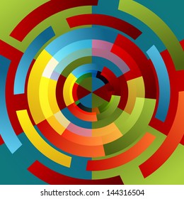 Image Spinning Wheel Background Stock Vector (Royalty Free) 144316504 ...