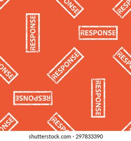 Image Stamp Word Response Repeated On Stock Vector (Royalty Free ...