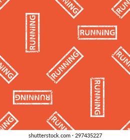 Image Stamp Word Running Repeated On Stock Vector (Royalty Free ...