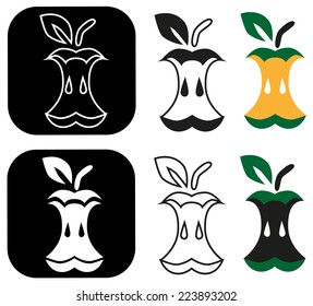 3,985 Apple Core Stock Vectors, Images & Vector Art | Shutterstock