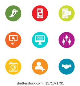 Imagery Icons Set Flat Set 9 Stock Vector (Royalty Free) 1171091731 ...