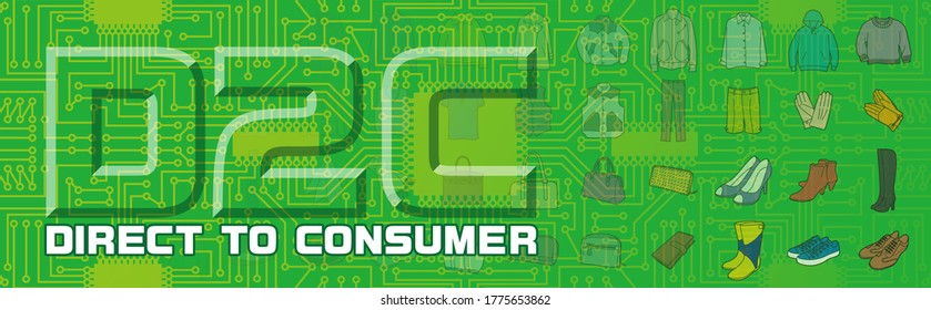 Imaginary Illustration Direct Consumer Created Vector Stock Vector ...